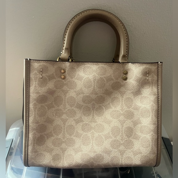 Coach | Bags | New Coach Disney X Coach Rogue 25 In Signature Canvas ...